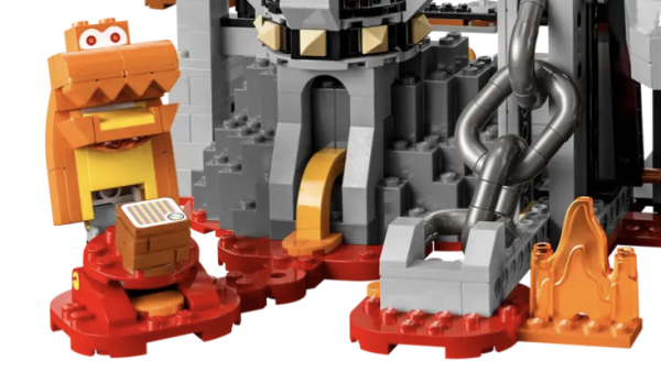 Each obstacle in LEGO Super Mario 71423 Dry Bowser Castle Battle ...