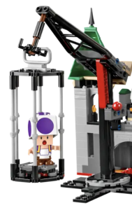 Each obstacle in LEGO Super Mario 71423 Dry Bowser Castle Battle ...