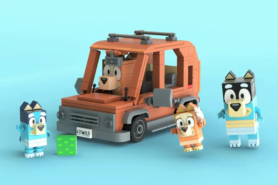 LEGO Ideas Bluey project reaches 10,000 for the second time