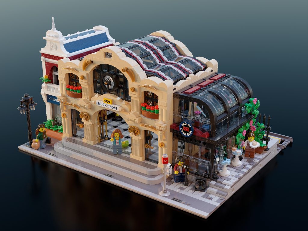 Seven candidates for the biggest LEGO modular building ever