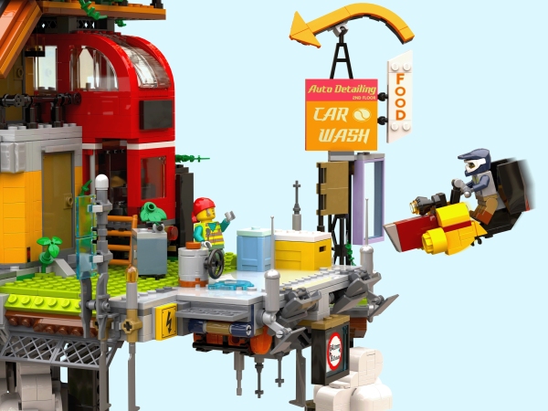 Six of best sets in LEGO BrickLink Designer Program Series 1