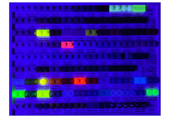 Helpful brick colour chart reaches LEGO Ideas review