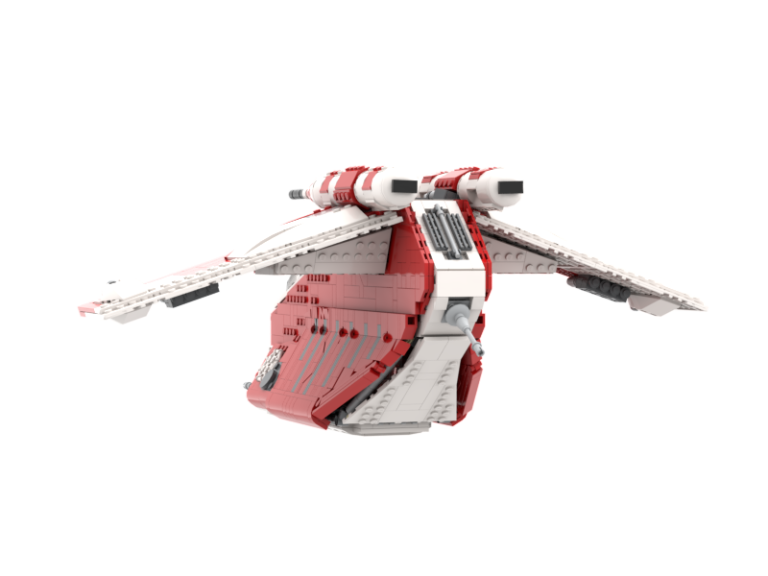 Colour change for LEGO Star Wars 75354 Republic Gunship