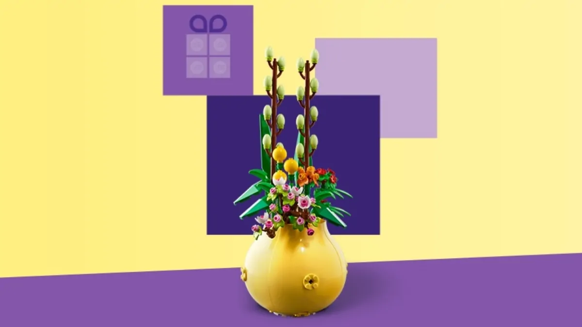 LEGO 40588 Flowerpot GWP available now – with bonus gift