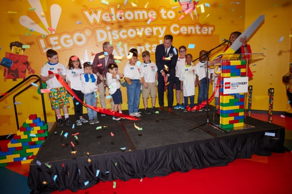 America's first LEGO Discovery Center has opened its doors