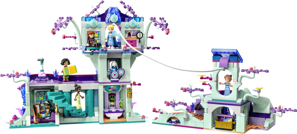 LEGO Disney 100th anniversary Treehouse & Icons visual tour