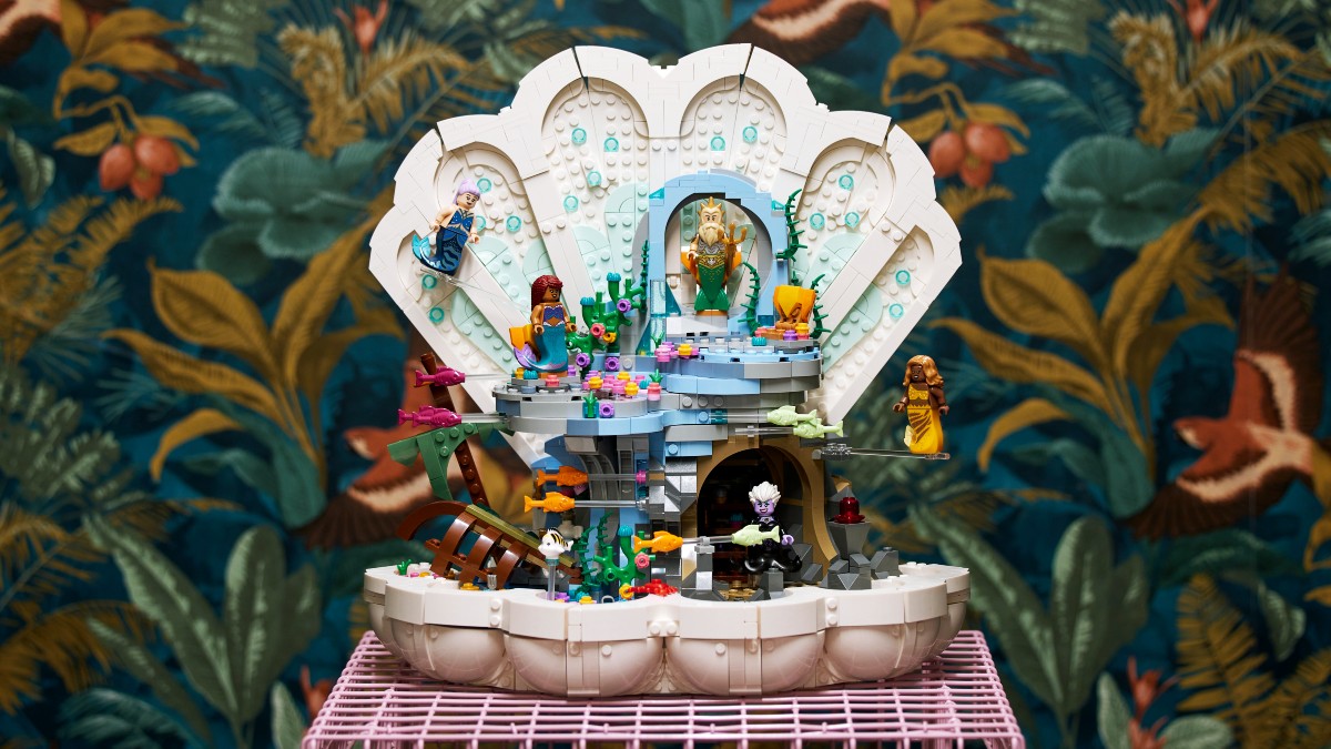Pre-order LEGO 43225 The Little Mermaid Royal Clamshell now