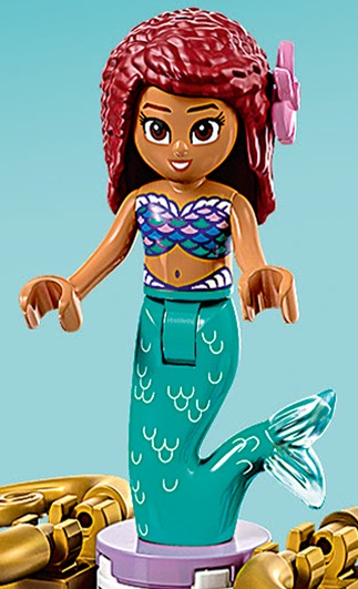 The Little Mermaid has a lot of LEGO Disney minifigures