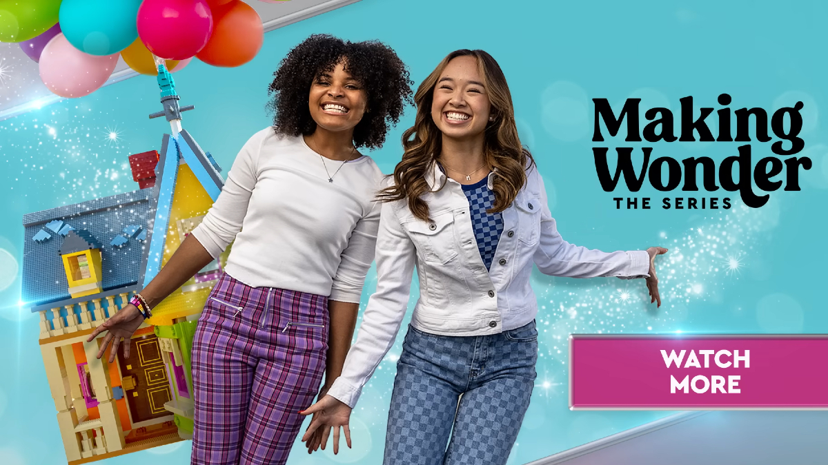 Tune in for LEGO builds with Disney’s Making Wonder series