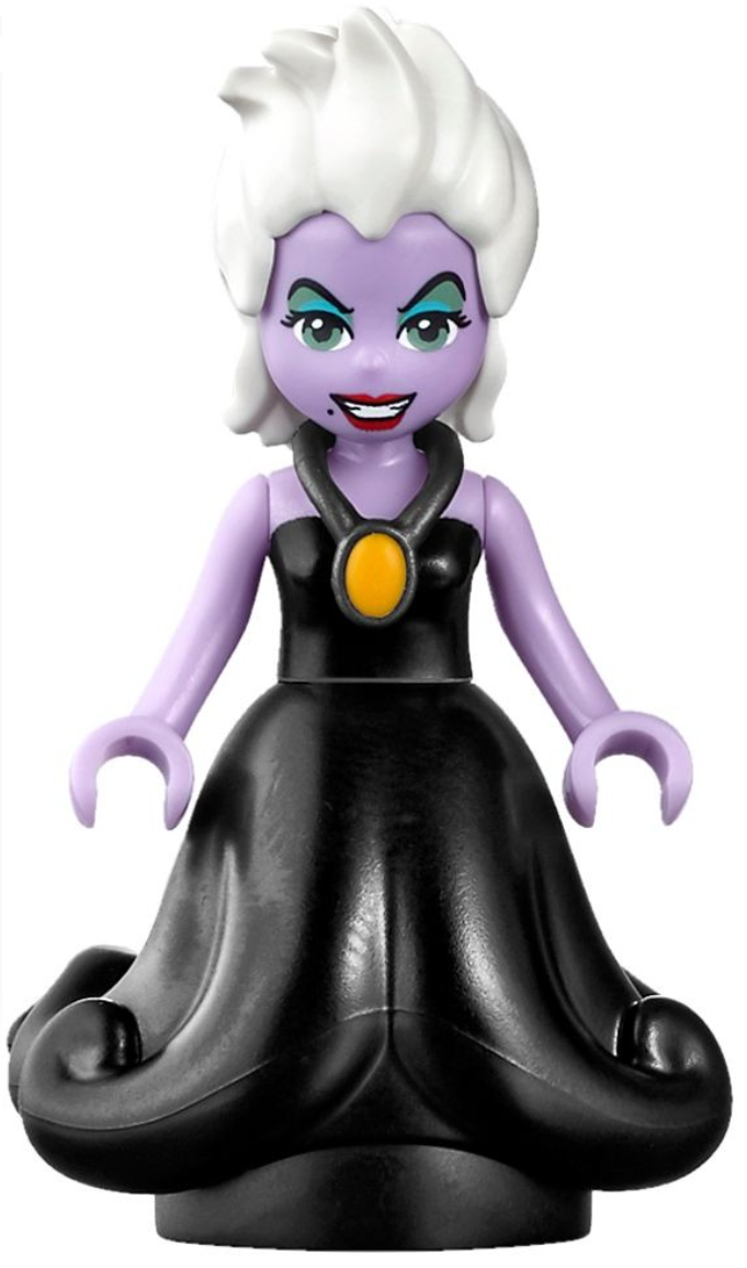 The Little Mermaid has a lot of LEGO Disney minifigures