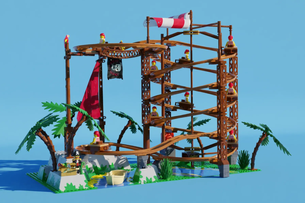 Dizzying LEGO Ideas roller coaster rides to review in VR