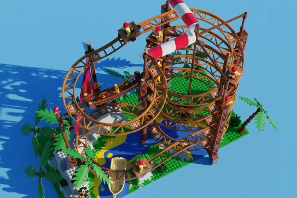 Dizzying LEGO Ideas roller coaster rides to review in VR