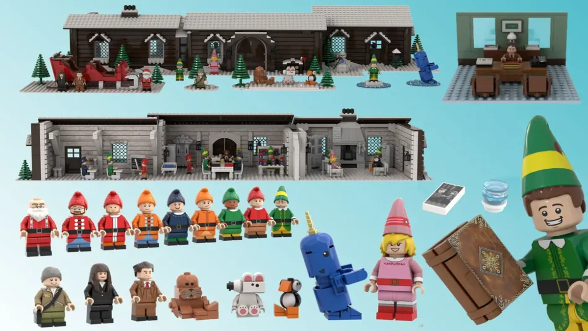 Elf the Movie project makes 10,000 supporters on LEGO Ideas