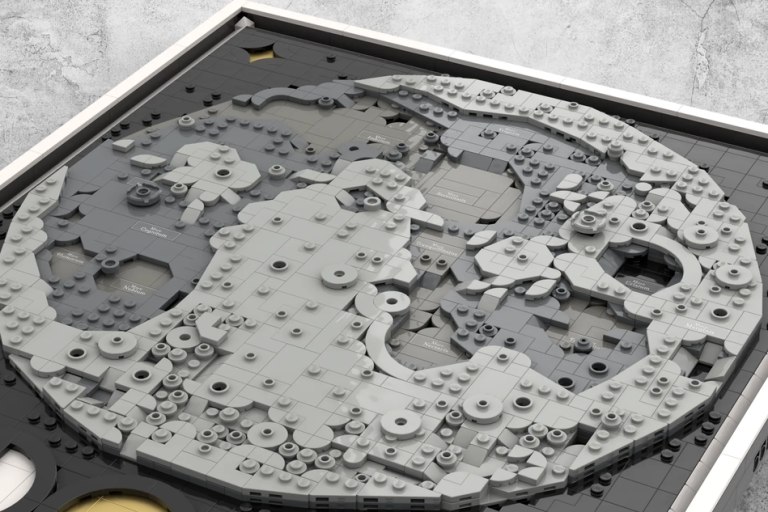 The Moon: Earth’s Companion orbits the LEGO Ideas review