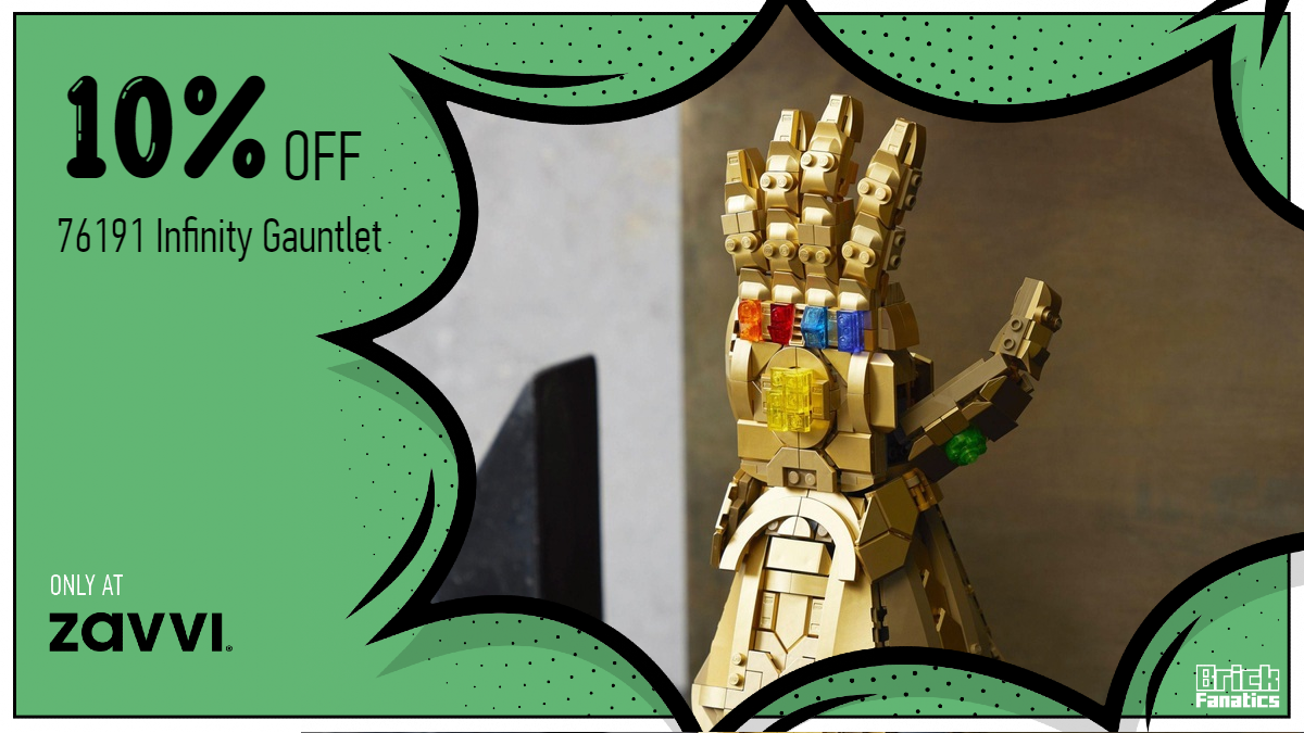 Créar un Marvel homenaje con 76191 Infinity Gauntlet en Zavvi