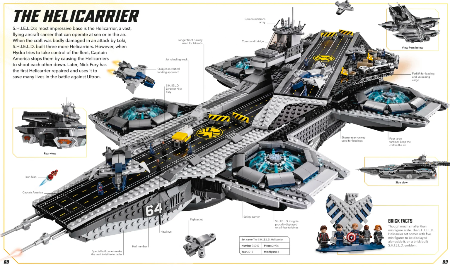 First LEGO Marvel Visual Dictionary minifigure revealed