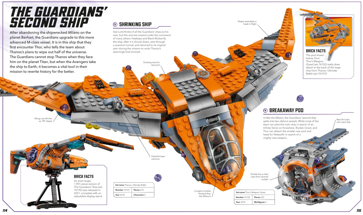 First LEGO Marvel Visual Dictionary minifigure revealed