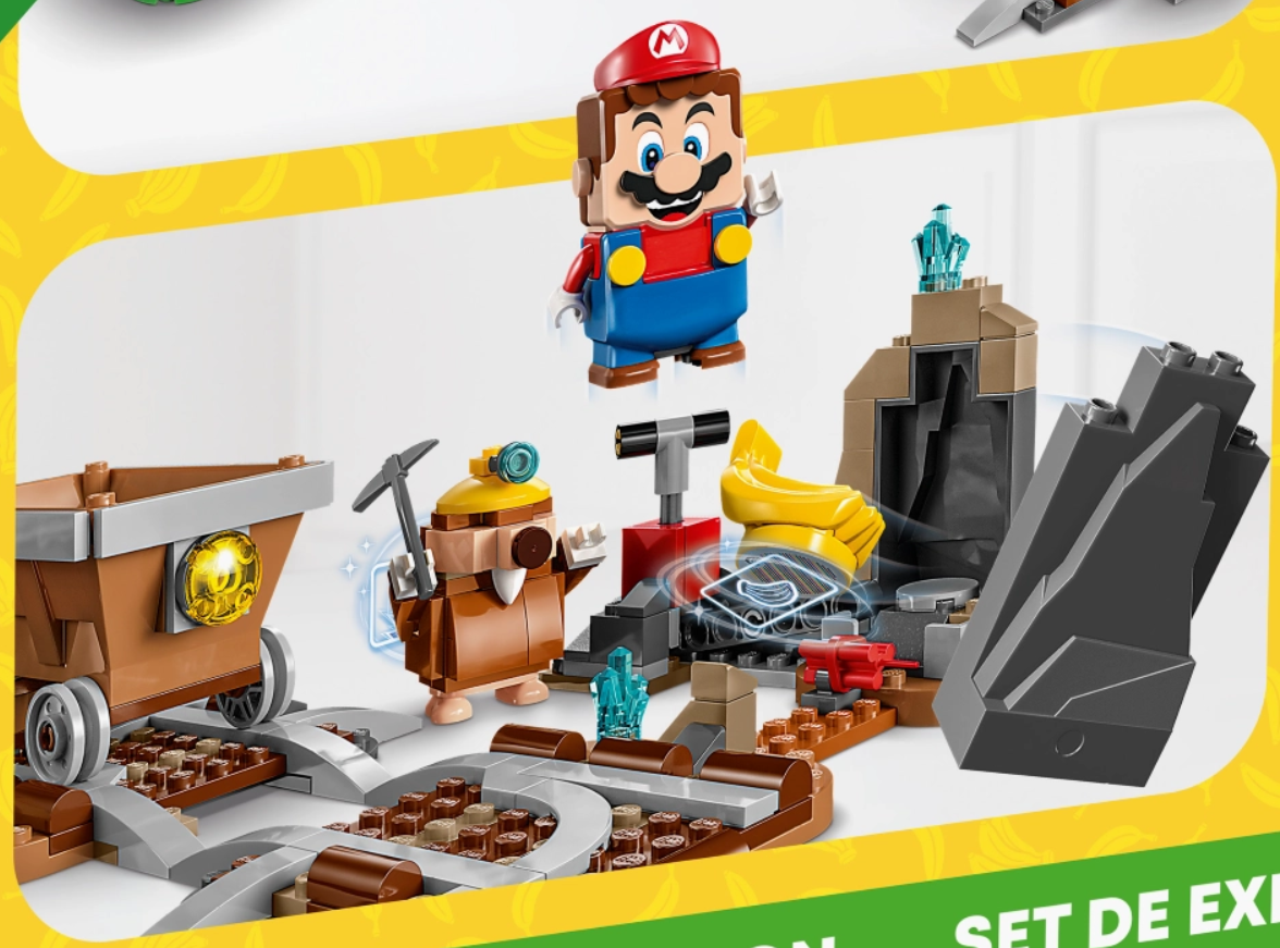 LEGO Super Mario Donkey Kong reinvents LEGO bananas