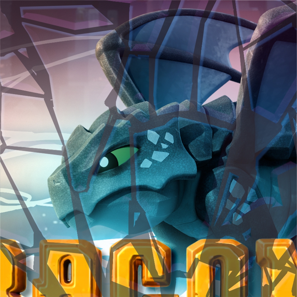 Merging fragments of LEGO NINJAGO Dragons Rising poster