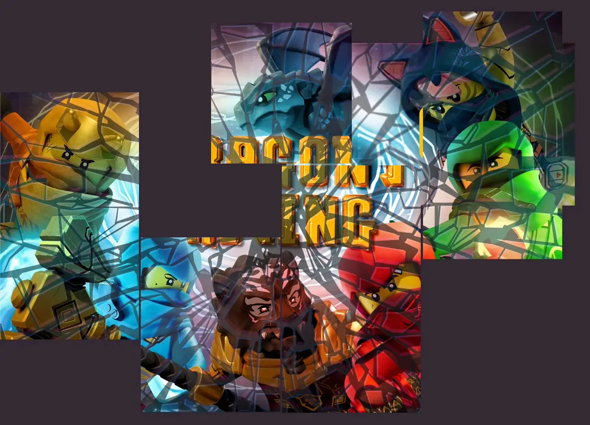 Lego Ninjago Dragons Rising Poster Includes New Characters