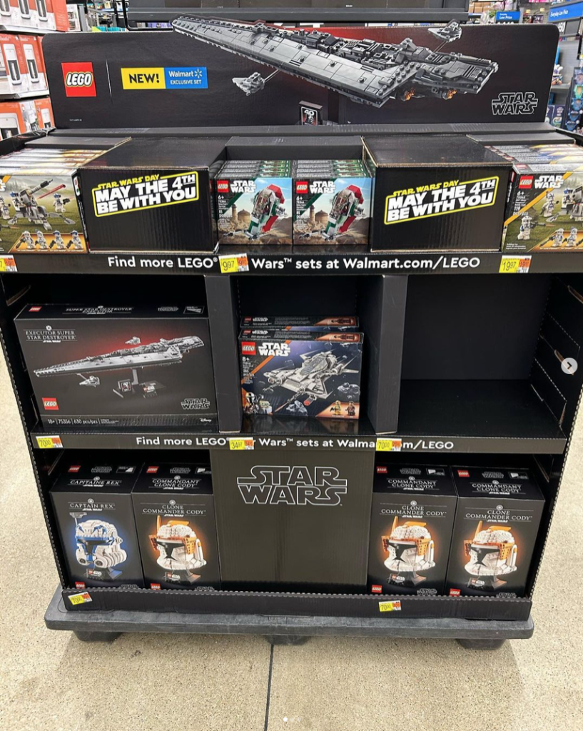 LEGO Star Wars sets appear early as Walmart exclusives