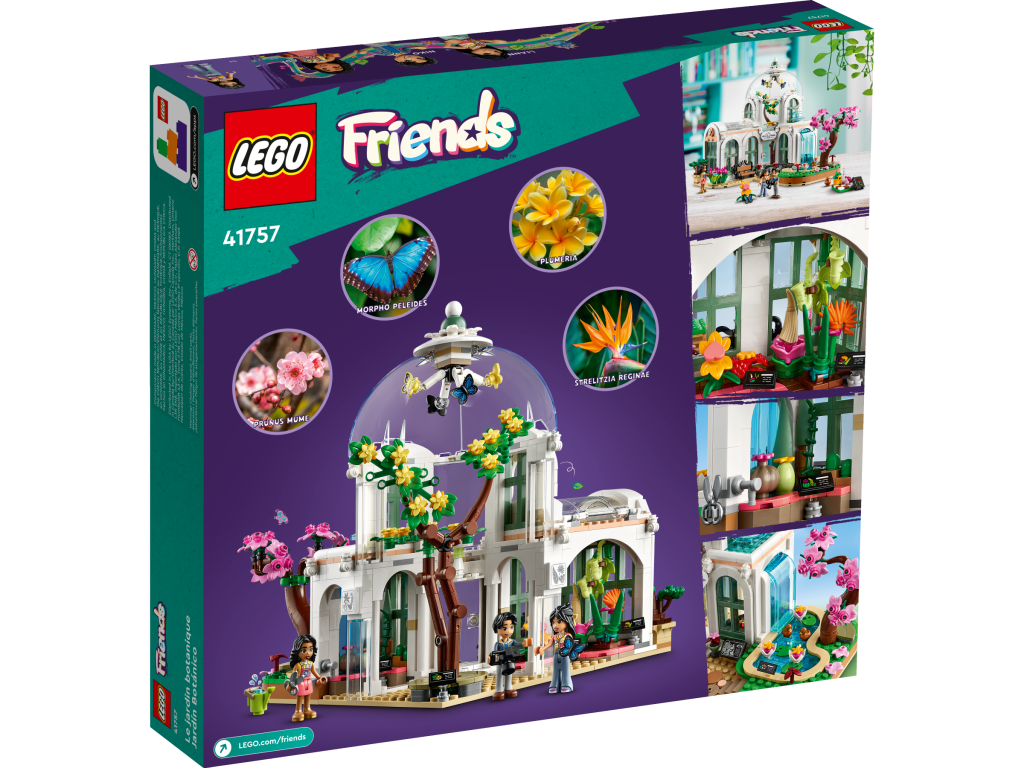 LEGO Friends 41757 Botanical Garden revealed on LEGO store