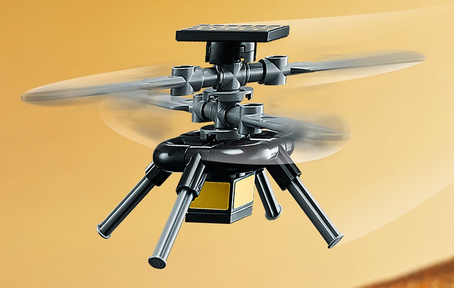 LEGO Technic 42158 NASA Mars Rover Perseverance visual guide and gallery