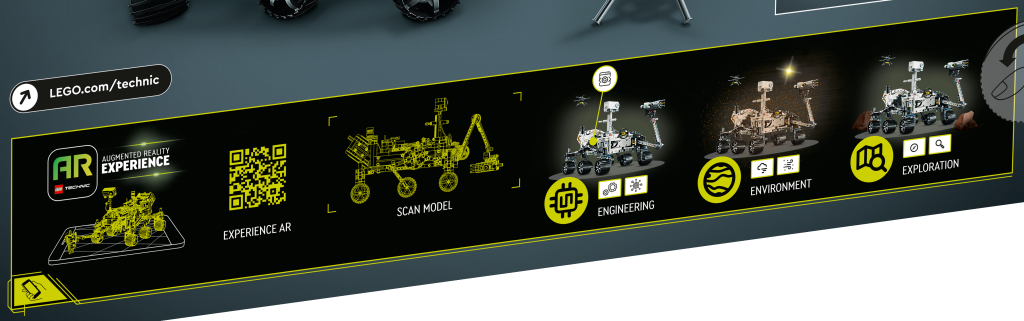 LEGO Technic 42158 NASA Mars Rover Perseverance visual guide and gallery