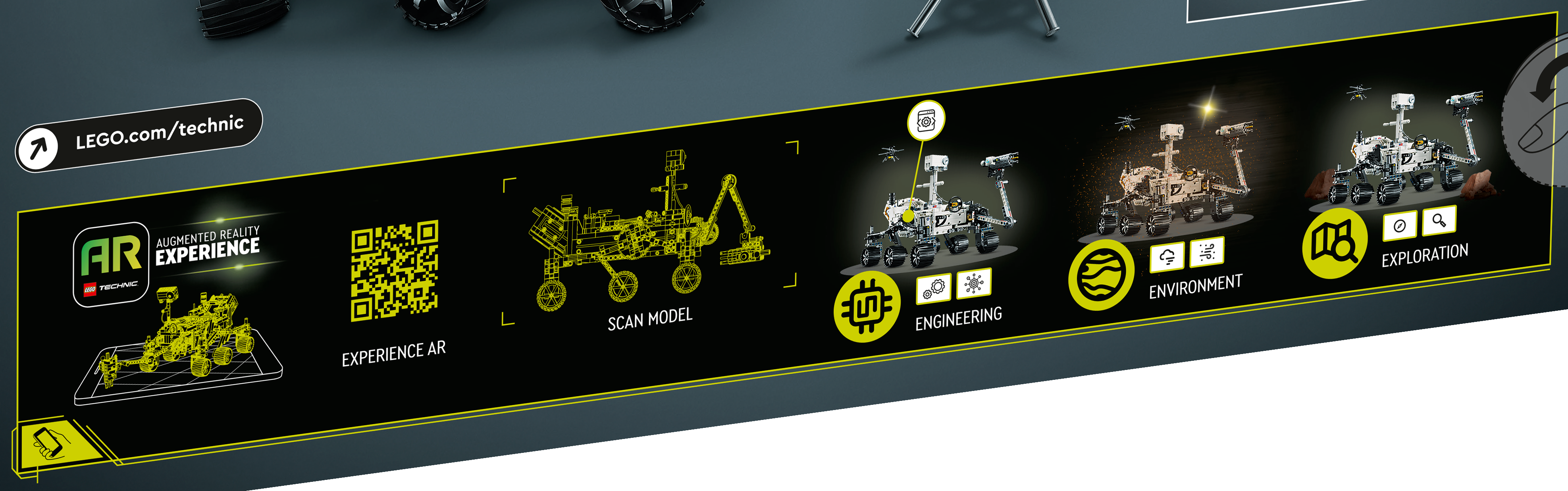 LEGO Technic 42158 NASA Mars Rover Perseverance visual guide and gallery