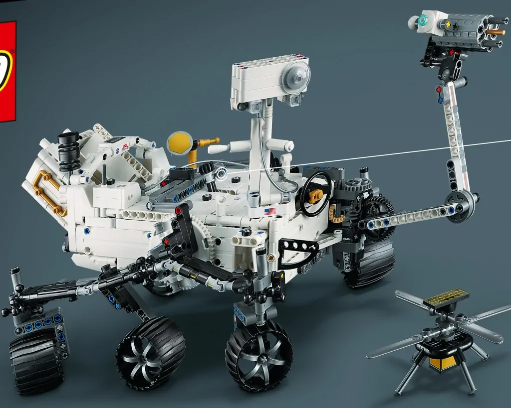LEGO Technic 42158 NASA Mars Rover Perseverance visual guide and gallery