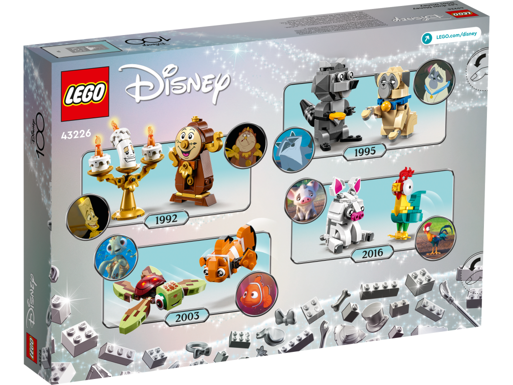 LEGO Disney Villains Icons and Disney Duos full details