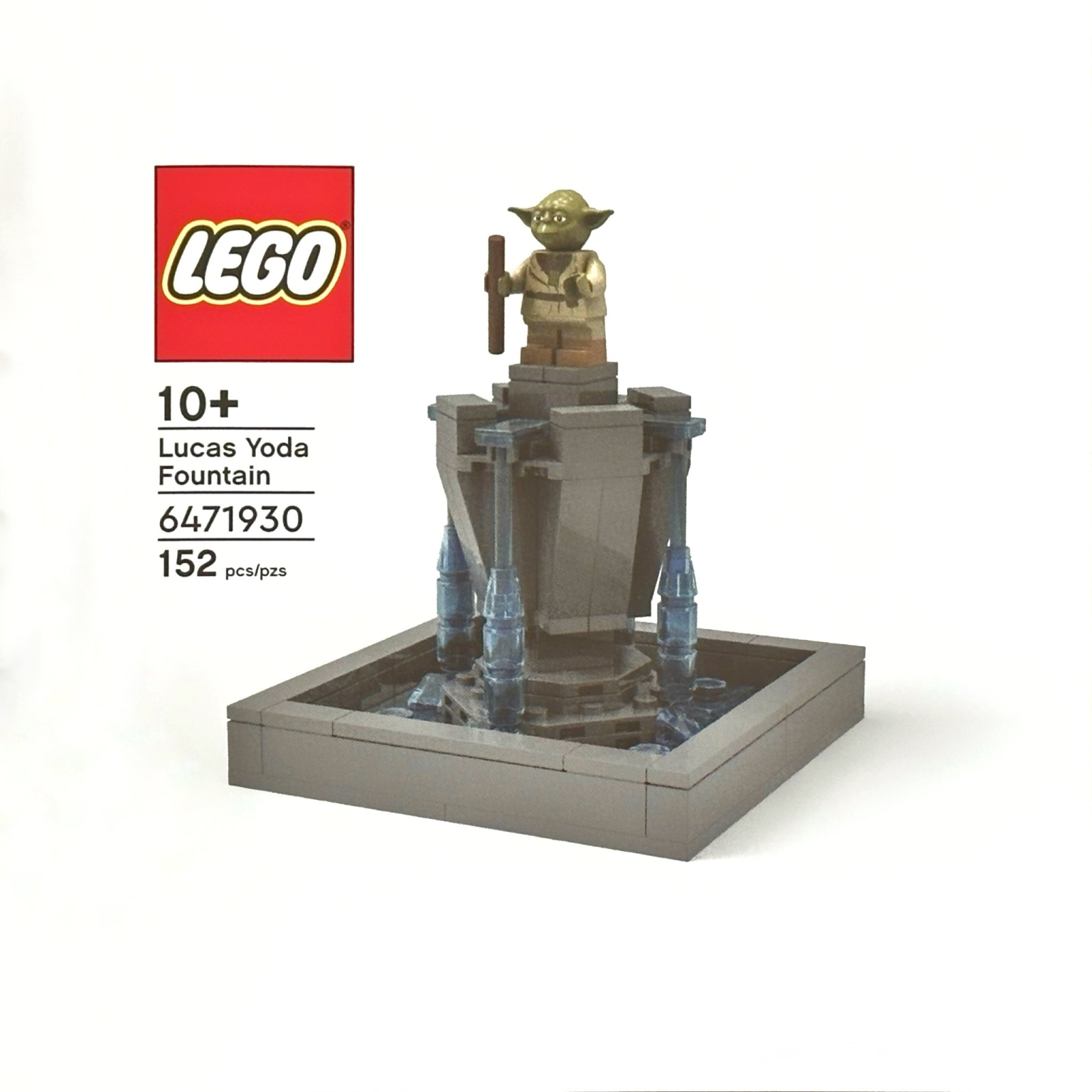 LEGO 6471930 Lucas Yoda Fountain debuts best Yoda yet