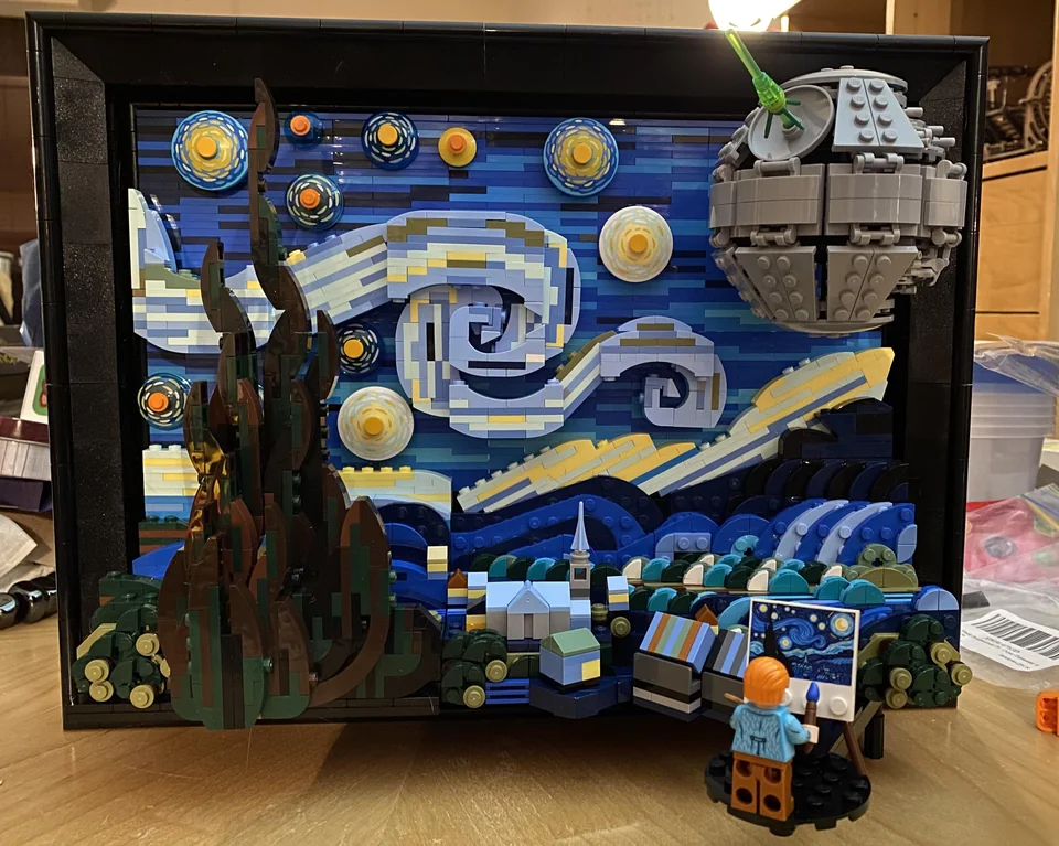LEGO Death Star GWP can create a 'Death Starry Night'