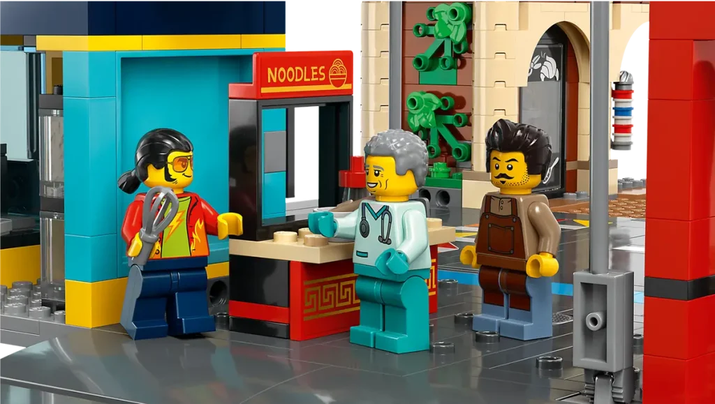 Save 20% on newly released LEGO City 60380 Downtown at John Lewis