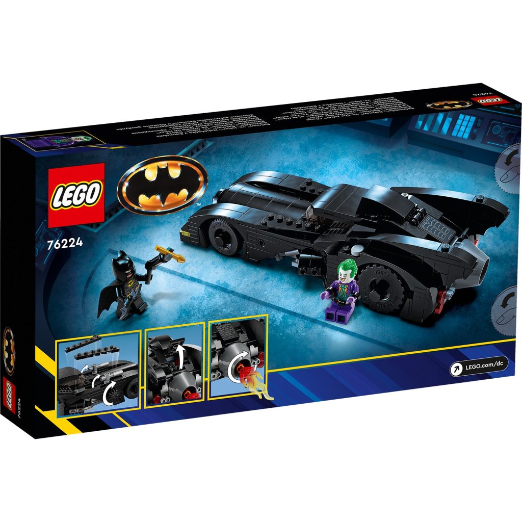 LEGO 76224 Batmobile: Batman vs. The Joker Chase revealed