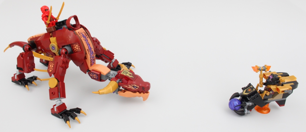 LEGO 71793 Heatwave Transforming Lava Dragon review