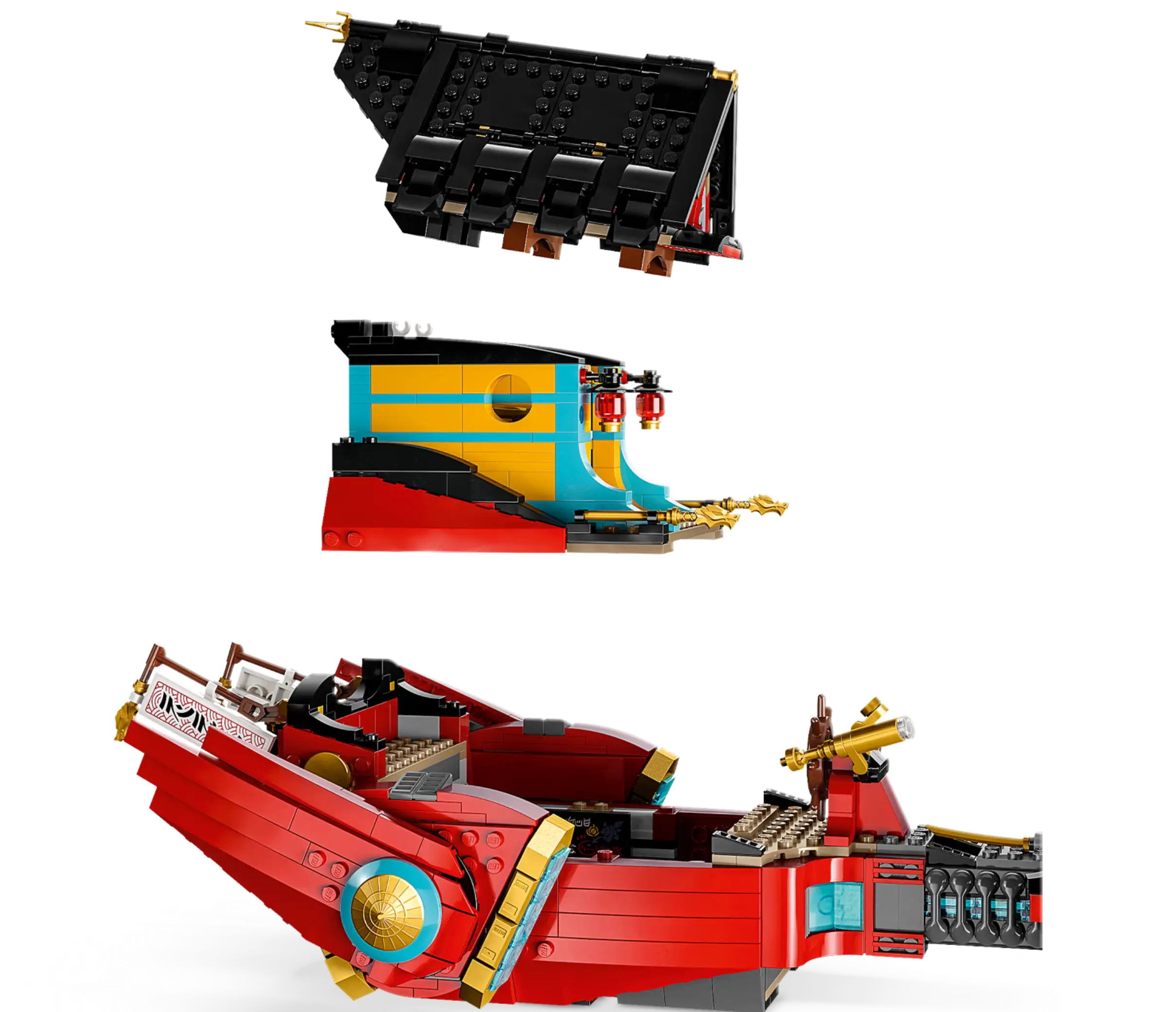 Comparing every LEGO NINJAGO Destiny’s Bounty set