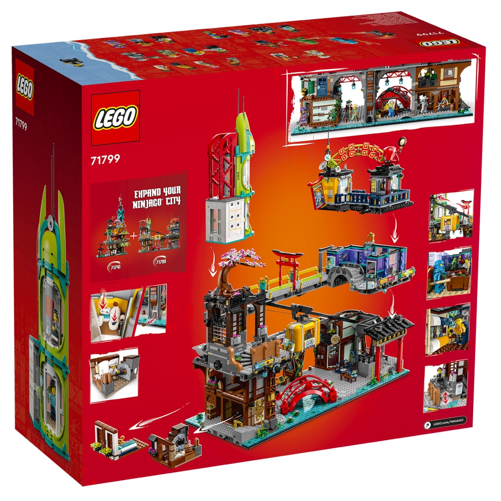 LEGO 71799 NINJAGO City Markets modular building revealed