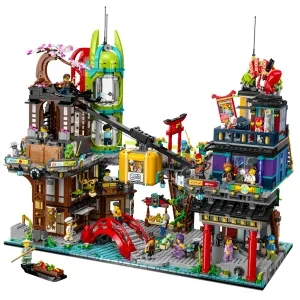 Every LEGO NINJAGO City set from 2017 to 2025 combined