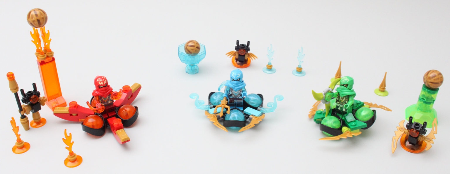 LEGO NINJAGO Dragon Power Spinjitzu sets review