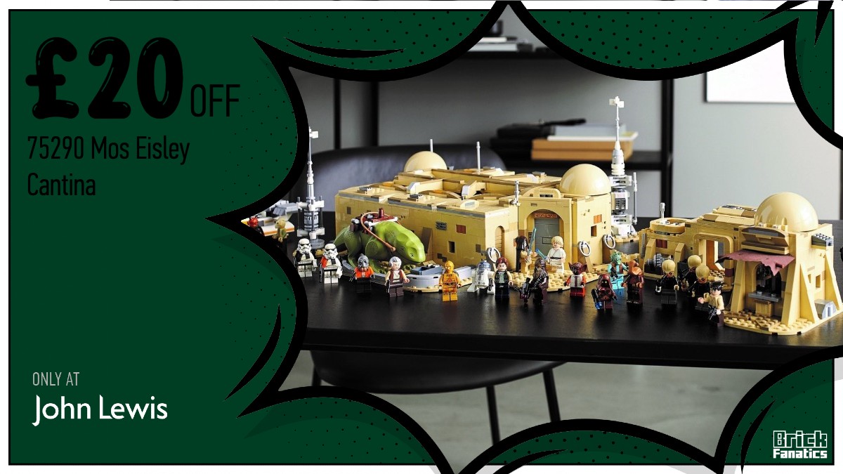 £20 off 75290 Mos Eisley Cantina with free My John Lewis app
