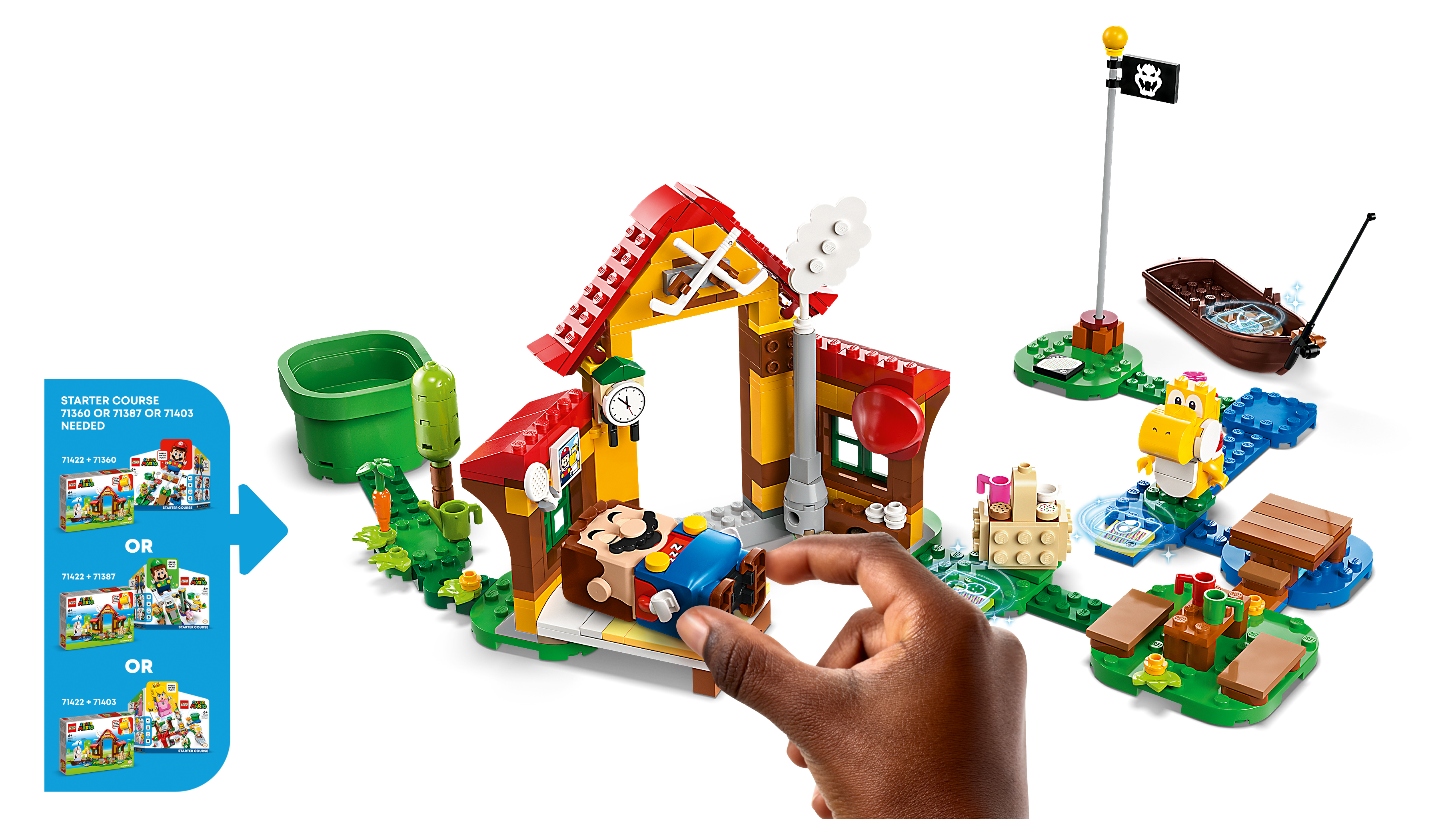 More LEGO Super Mario 71422 Picnic at Mario’s House images