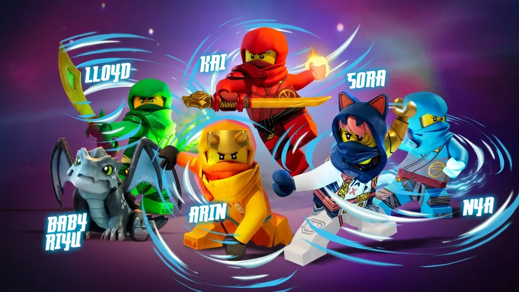 New LEGO NINJAGO Dragons Rising character posters revealed