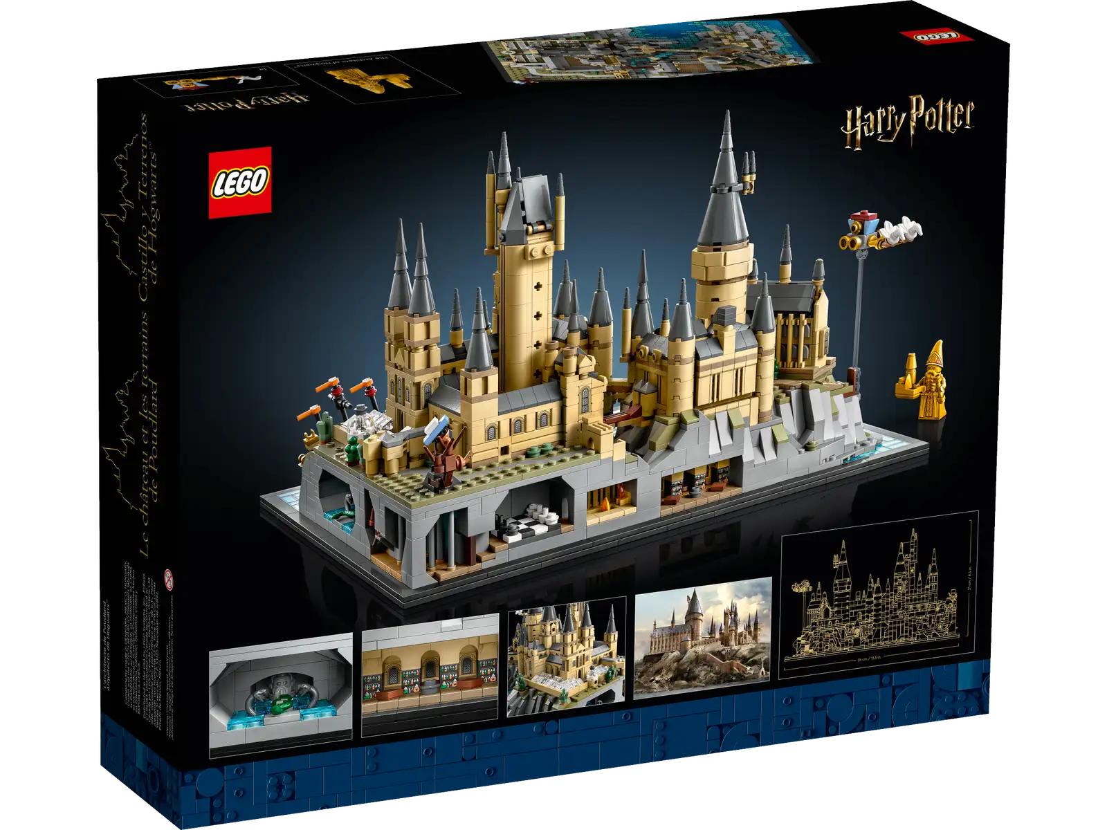 Microscale LEGO Hogwarts set officially revealed