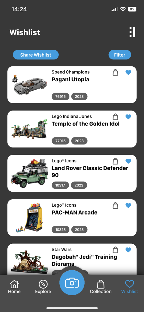 Build your LEGO wishlist on the go with Brick Search