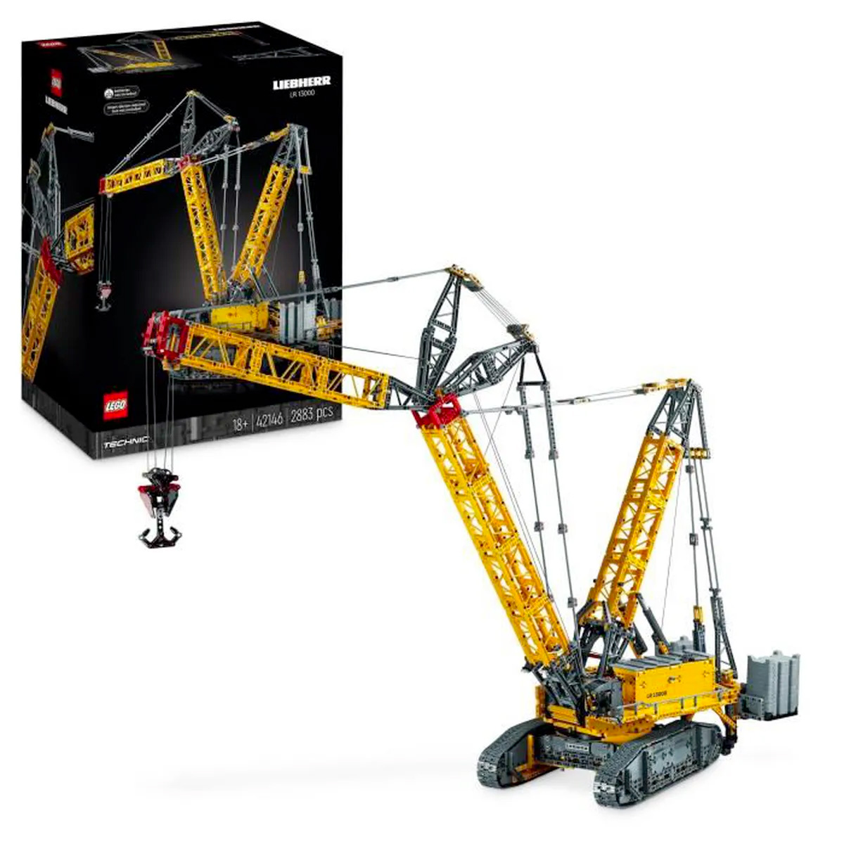 First images of new LEGO Technic 42146 Liebherr LR 13000