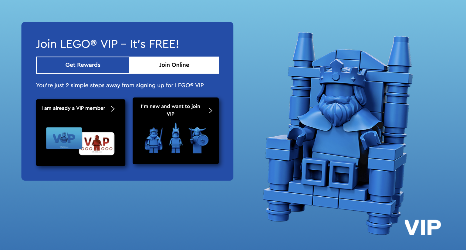 An idiot's guide to the LEGO VIP program
