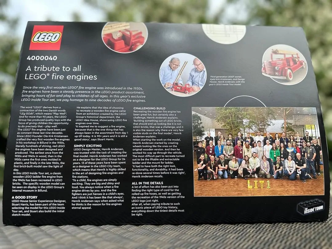 LEGO Inside Tour 2023 exclusive set revealed