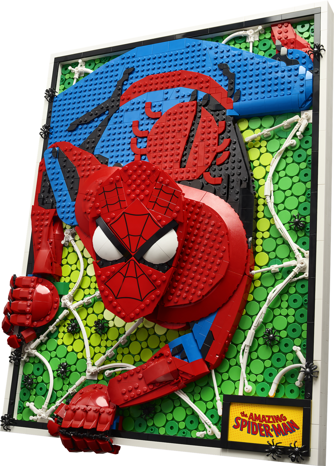 LEGO Art 31209 The Amazing Spider-Man comic book panel