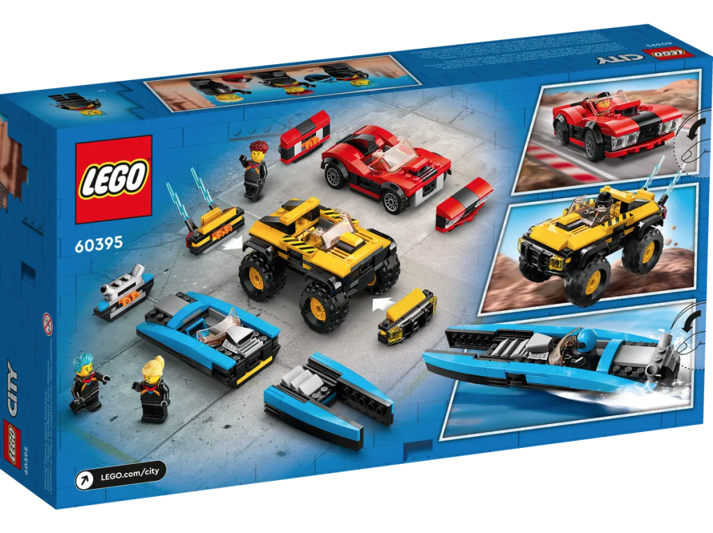 Four upcoming LEGO City sets have been officially confirmed